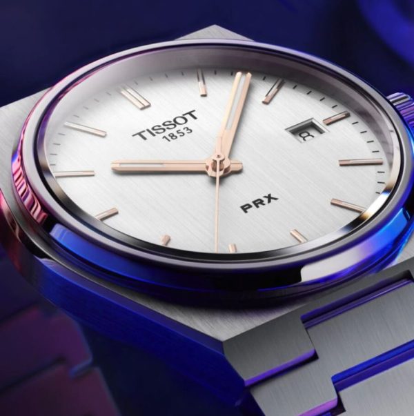 TISSOT PRX (70’S RETRO STYLE) Rose gold - Thompson’s Jewellers